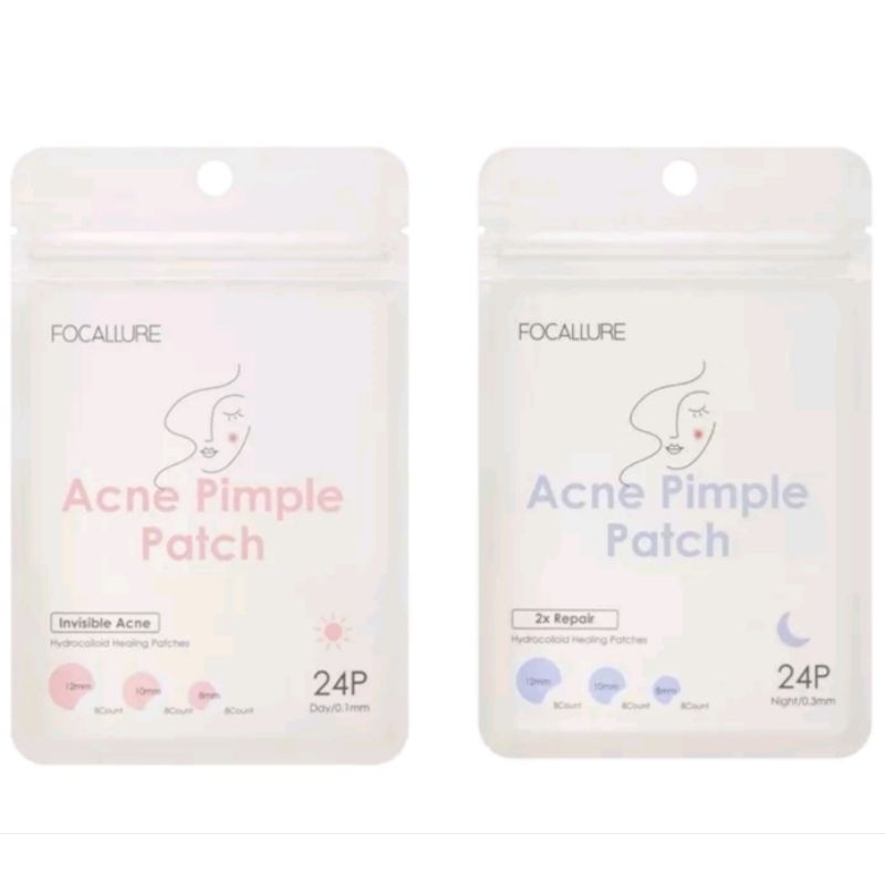 Jual Focallure Acne pimple patch day & night isi 24 | Shopee Indonesia