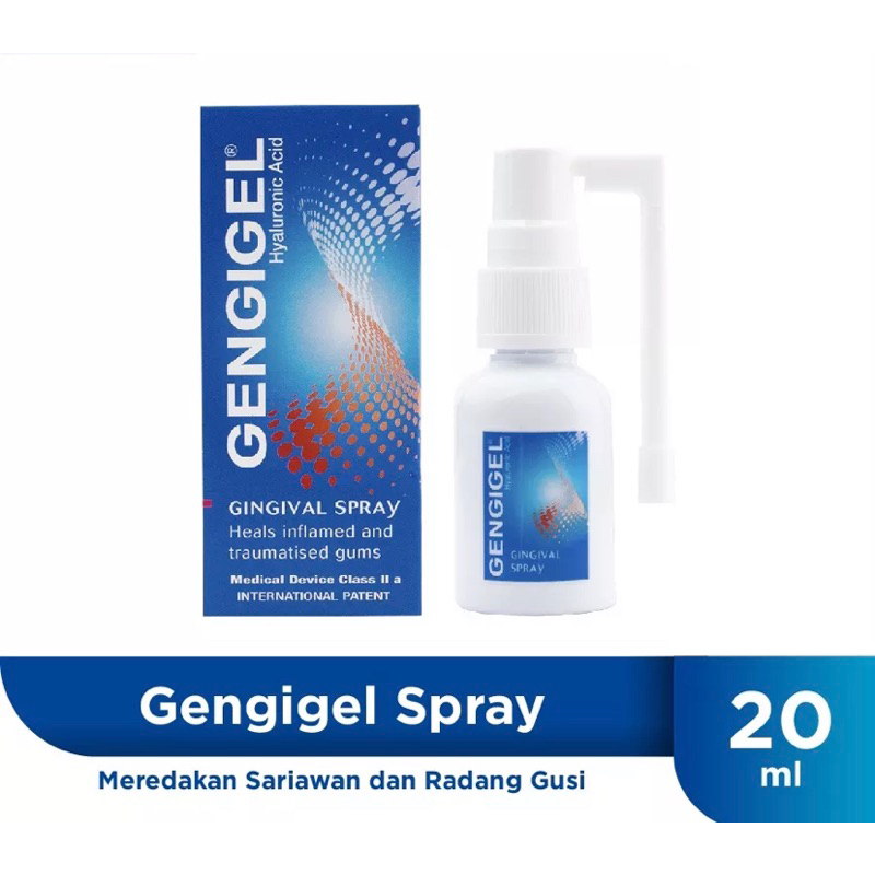 Jual Gengigel Spray 20 mL / Gengigel Gingival Spray / Meredakan ...
