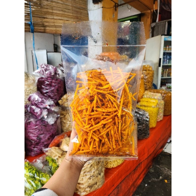 Jual KERUPUK SANJAI LIDI/TUNJUAK BALDO DAN ORIGINAL 250g - 500g ...