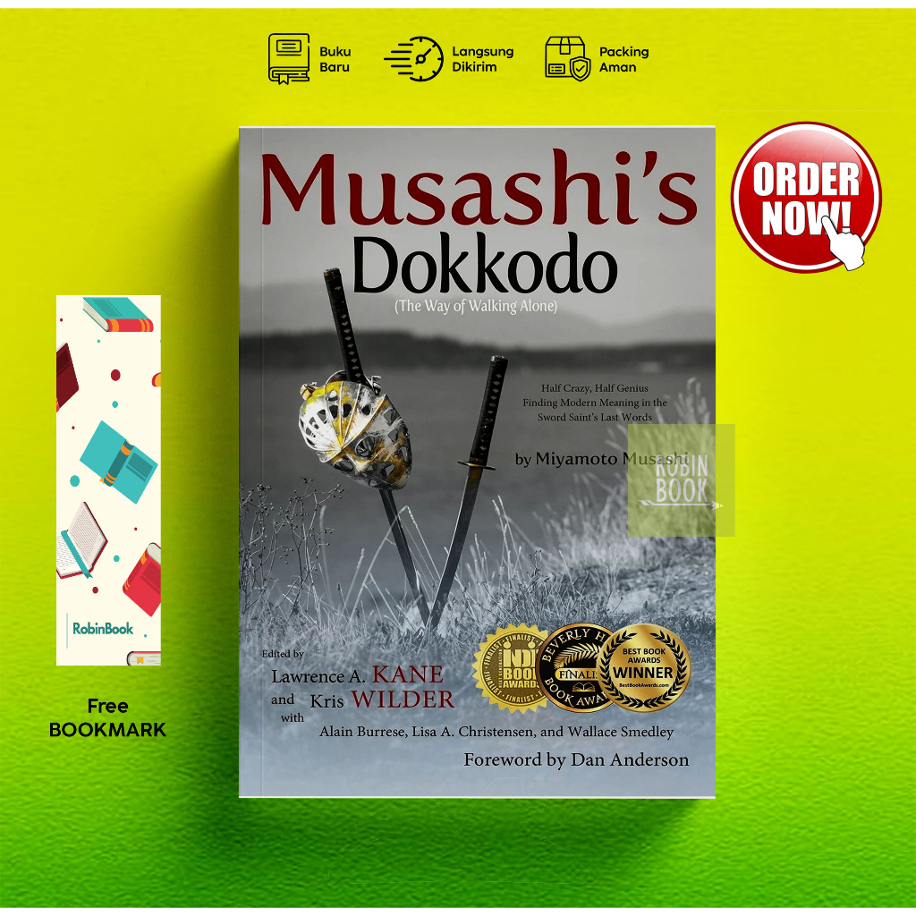 Jual Musashi's Dokkodo by Miyamoto Musashi (English) | Shopee Indonesia