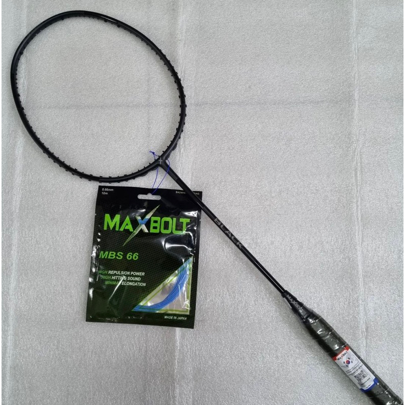 Jual RAKET BADMINTON MAXBOLT BLACK ORIGINAL | Shopee Indonesia