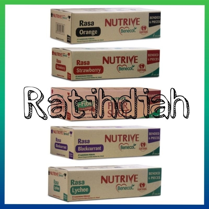 Jual NUTRIVE BENECOL / NUTRIVE FIBERSHOT KARTON MENURUNKAN KOLESTEROL ...