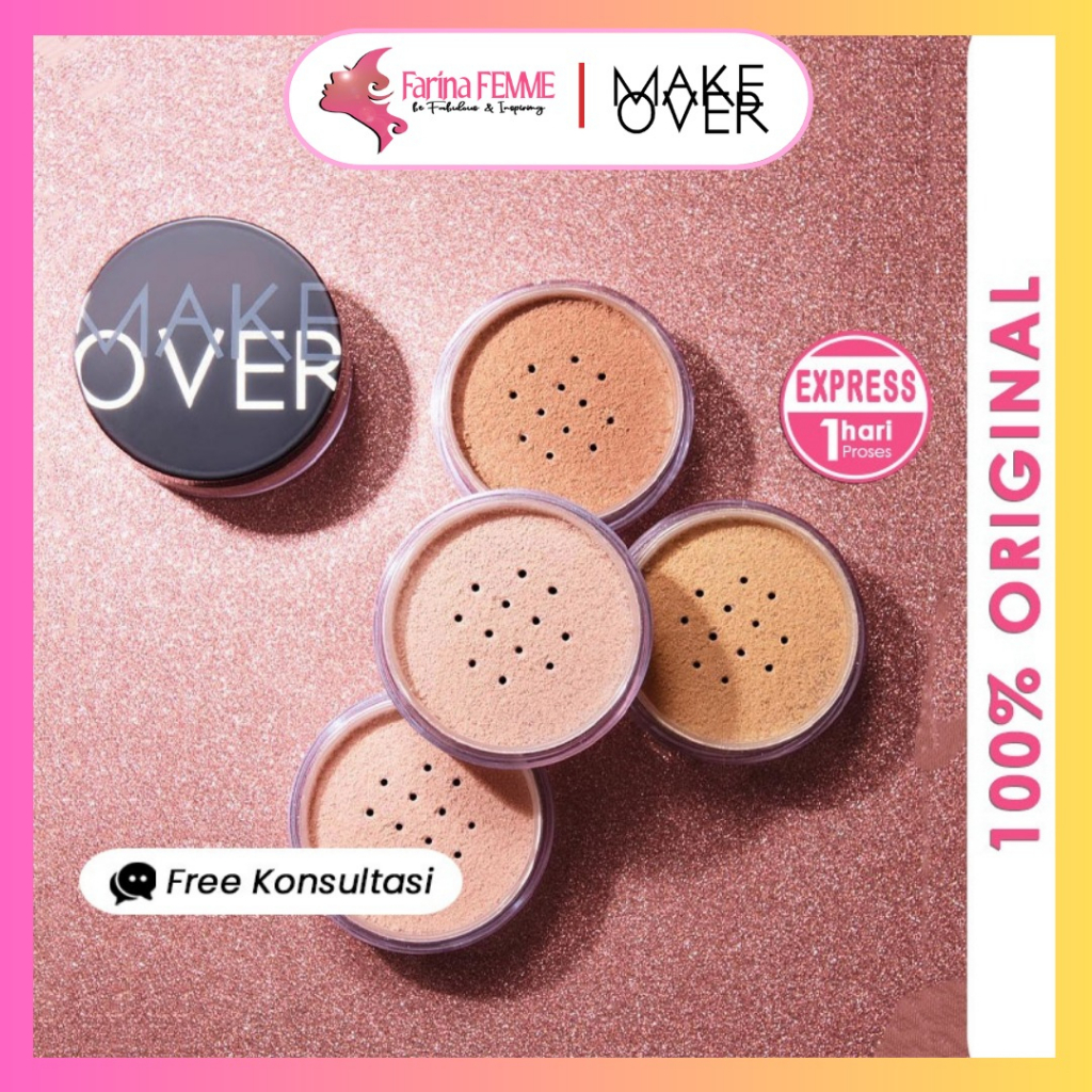 Jual FEMME || Make Over Silky Smooth Translucent Powder / Bedak Tabur ...