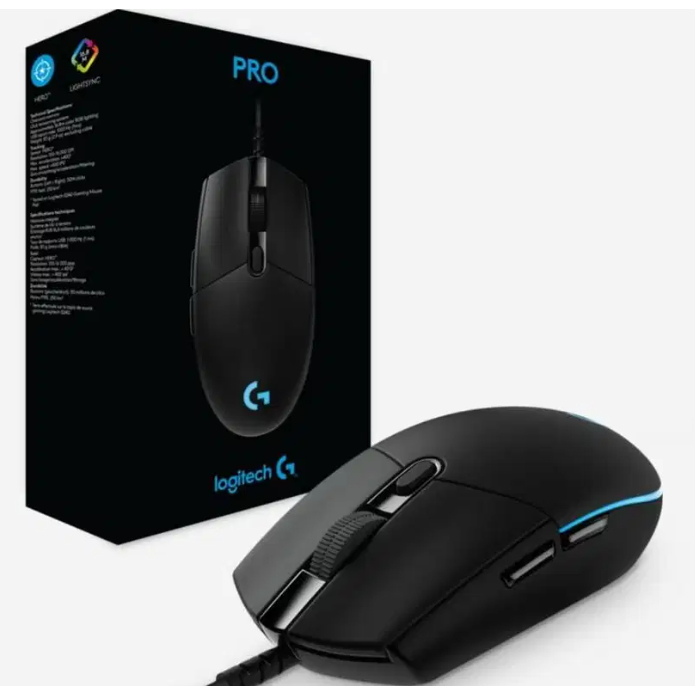 Jual Logitech G Pro Wired Gaming Mouse | Shopee Indonesia