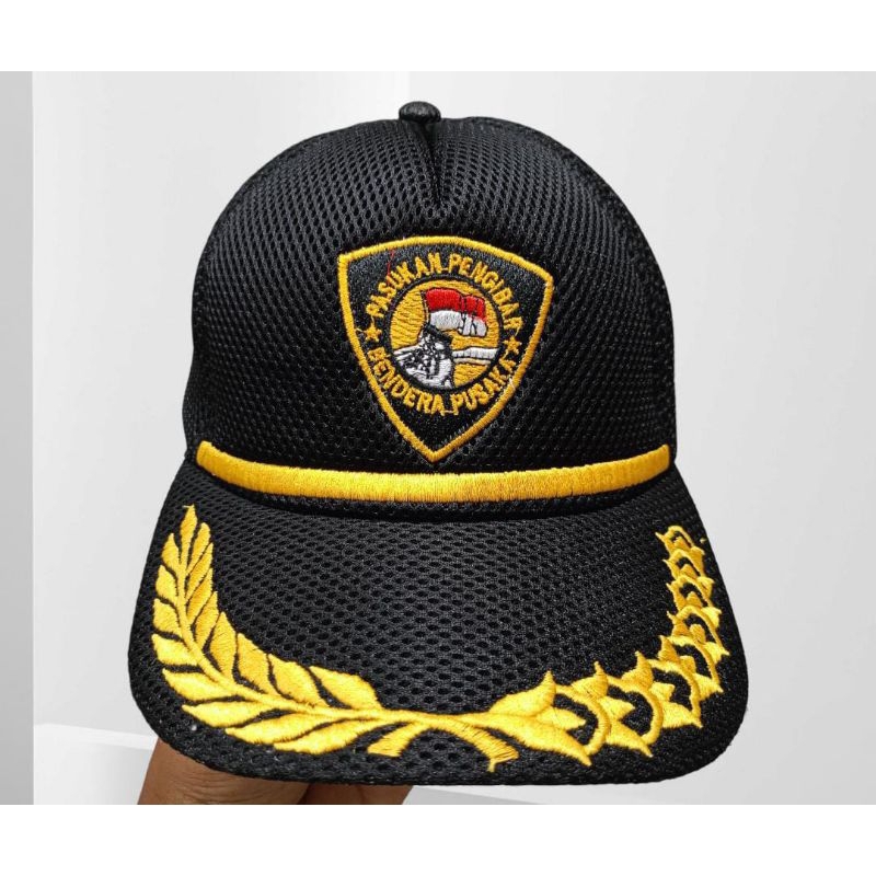 Jual Topi paskibra padi kapas free bordir nama | Shopee Indonesia
