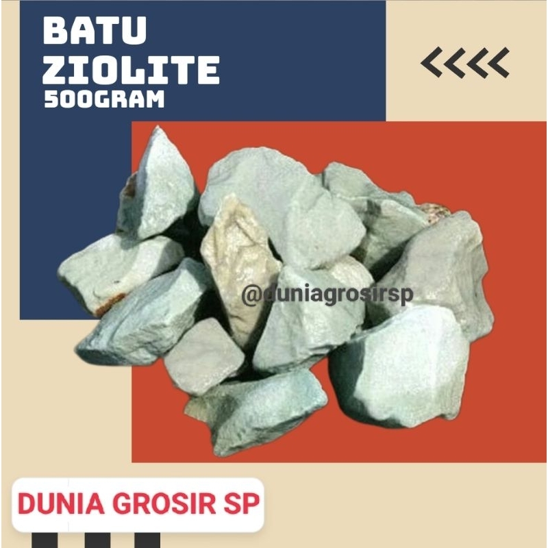 Jual ZEOLITE ZIOLITE 500gr MEDIA FILTER AQUARIUM AQUASCAPE KOLAM ...