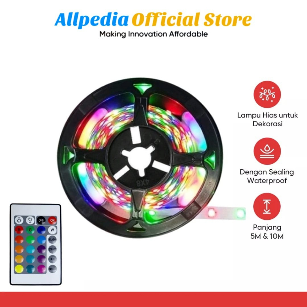 Jual Lampu LED Strip Hias Tumblr Perlengkapan Rumah Outdoor Indoor RGB ...