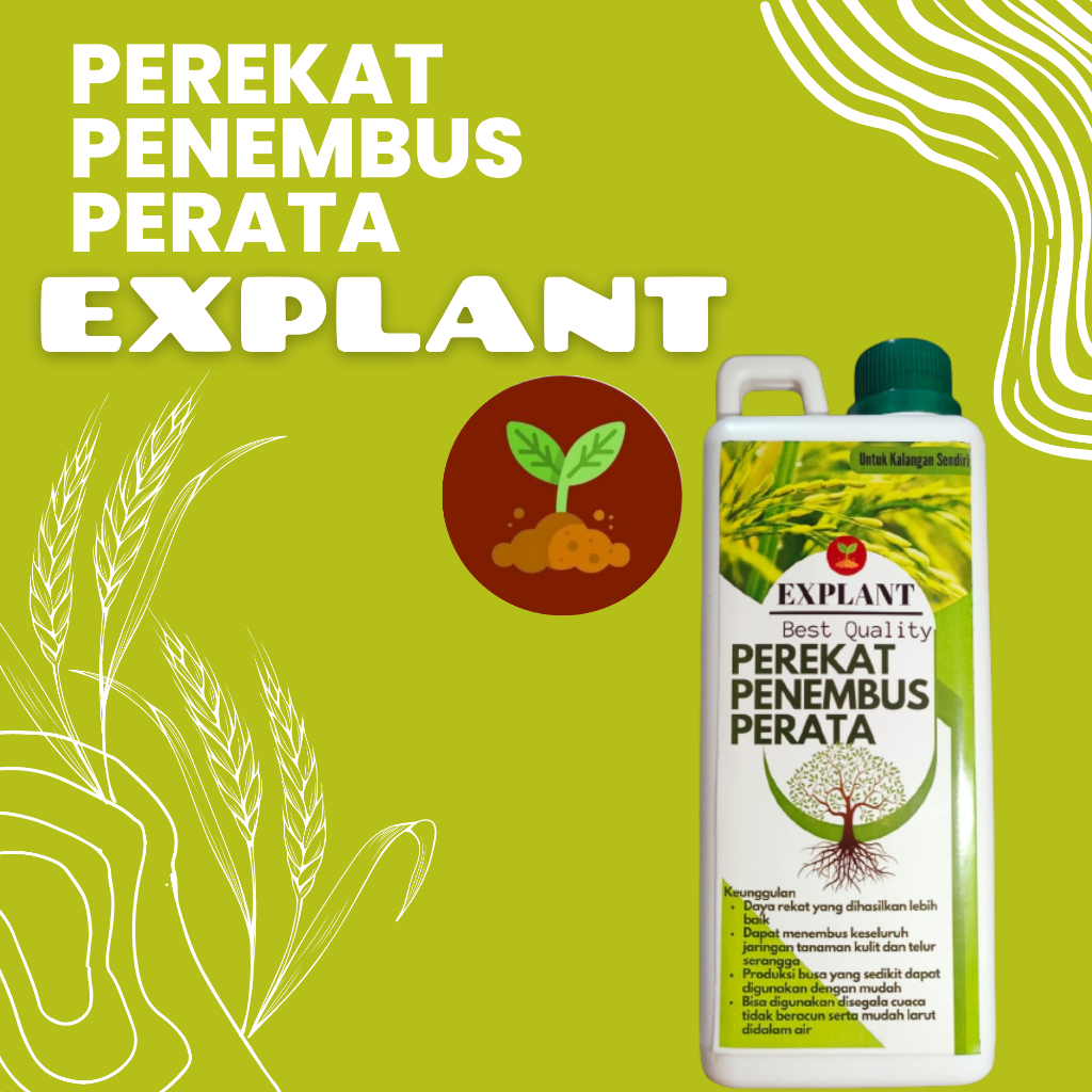 Jual Perekat Penembus Perata ORGANIK dari EXPLANT kemasan 1 Liter ...