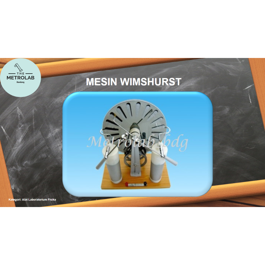 Jual Mesin Wimshurst | Alat Demonstrasi Listrik Statik | Wimshurst ...