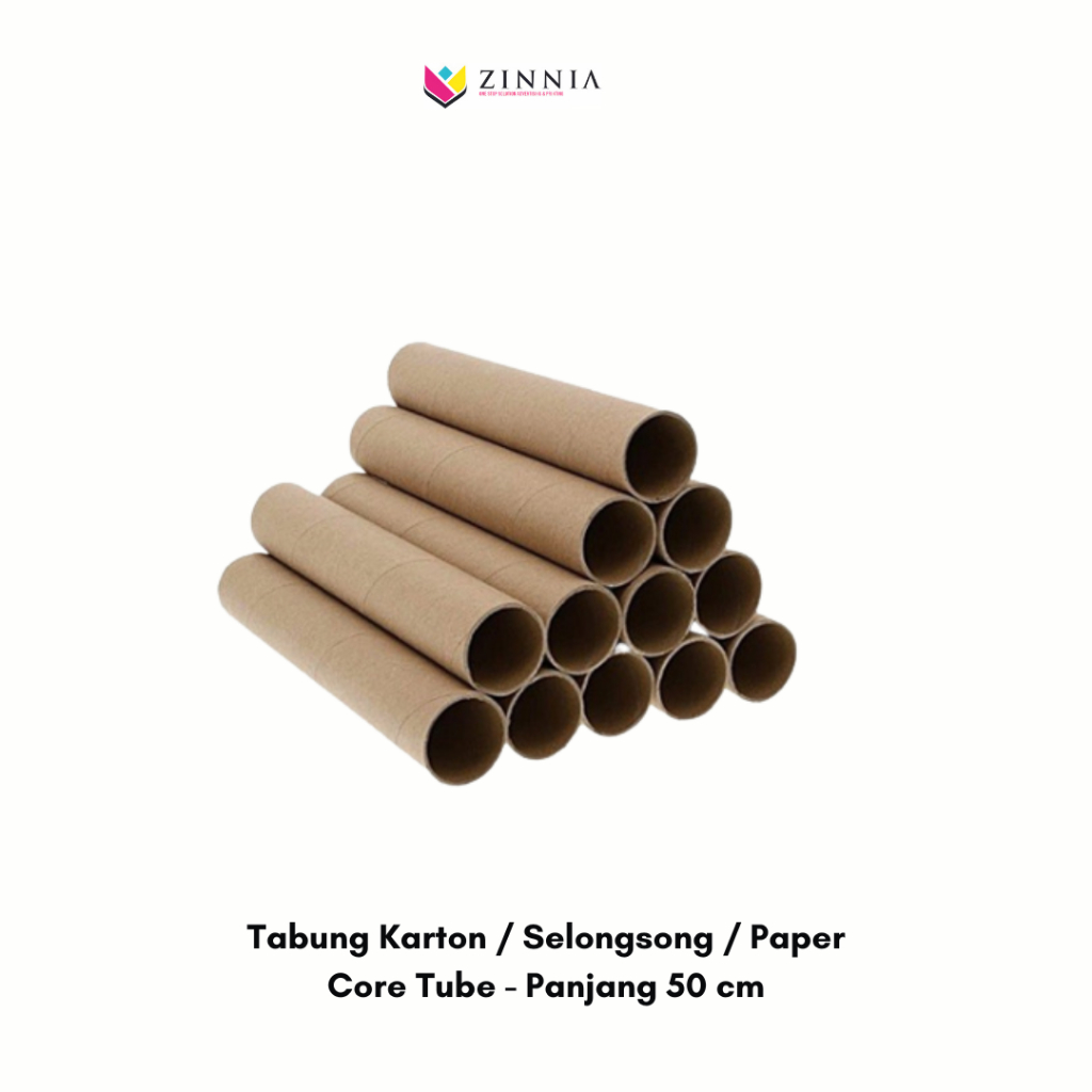Jual Tabung Karton / Selongsong / Paper Core Tube - Panjang 50 cm ...