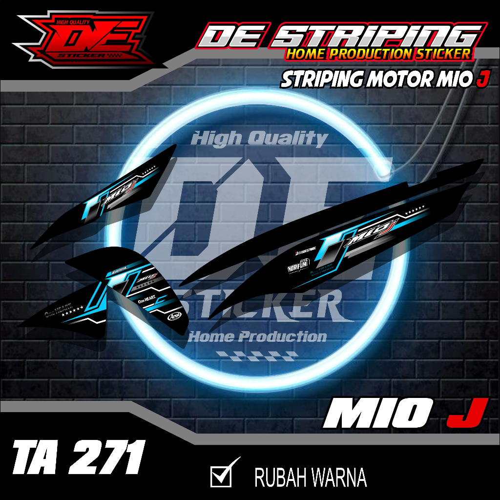 Jual Striping Sticker Variasi Motor Mio J Semifull Keren Motif Balab ...