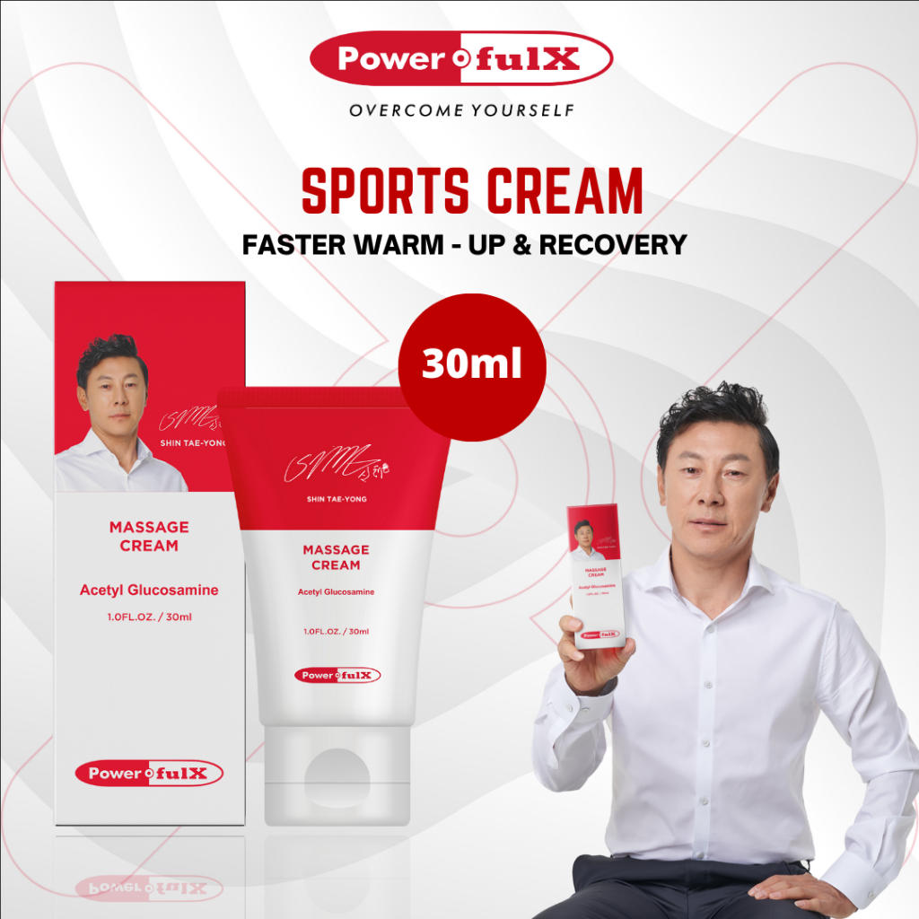 Jual POWERFULX Sport Cream by Shin Tae-yong Krim Otot Untuk Olahraga 30 ...