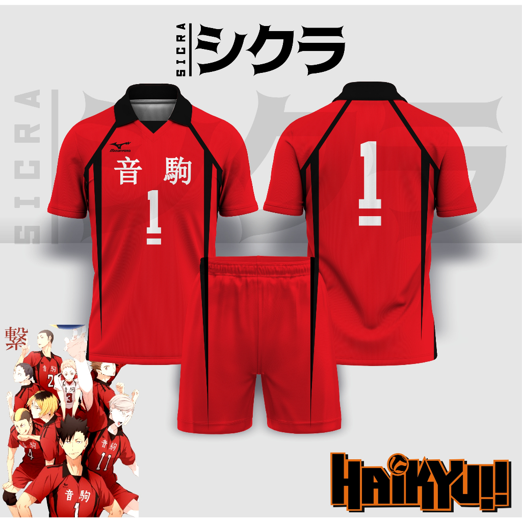 Jual HAIKYUU !! Jersey Anime NEKOMA Cosplay Bola Manga | Shopee Indonesia