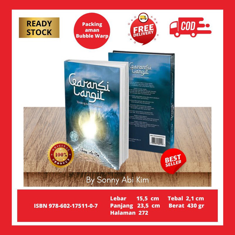 Jual buku garansi langit by sony abi kim100%original ppa institute ...