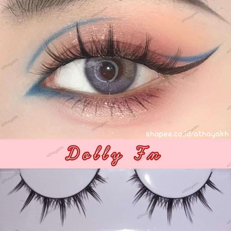 Jual Bulu Mata Palsu Dolly Eyelashes Bawah Underlashes Fairy Lashes