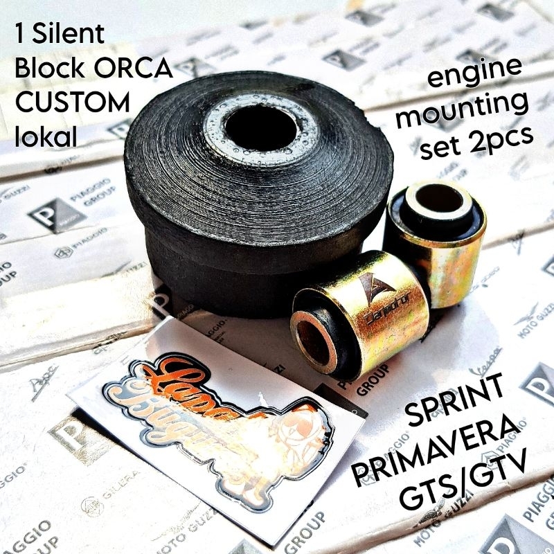 Jual PAKET ANTI GEOL PIAGGIO VESPA MATIC SWING ARM REPAIR KIT SILENT ...