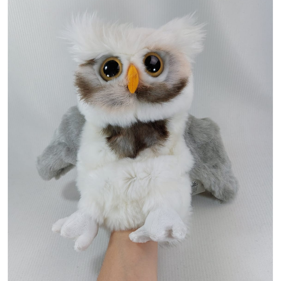 Jual Boneka Tangan Puppet Owl Penguin Ayam Bebek Burung Pig Babi Cute ...