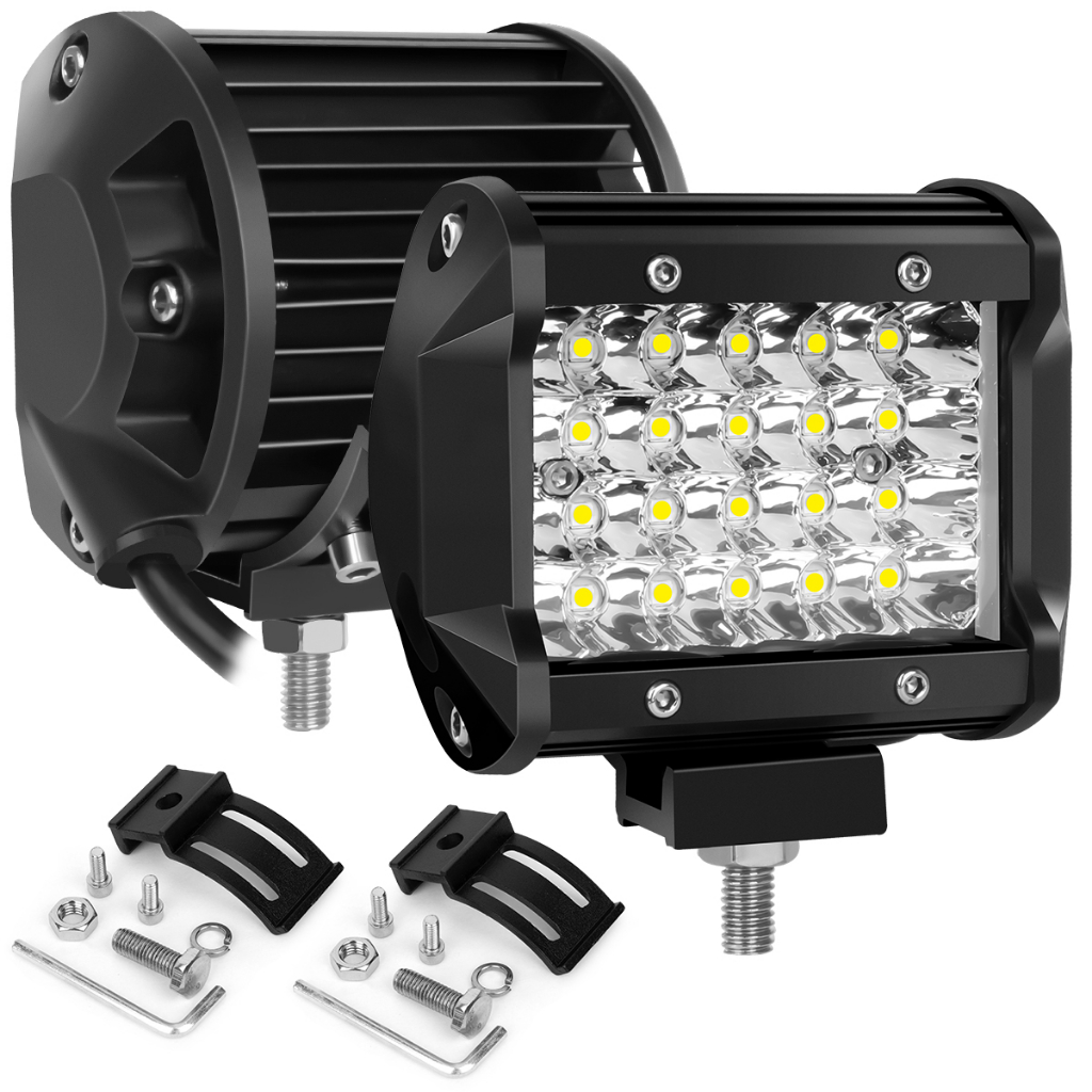 Jual Lampu Tembak Sorot LED Tembus Kabut Adventure off-road Motor Mobil ...