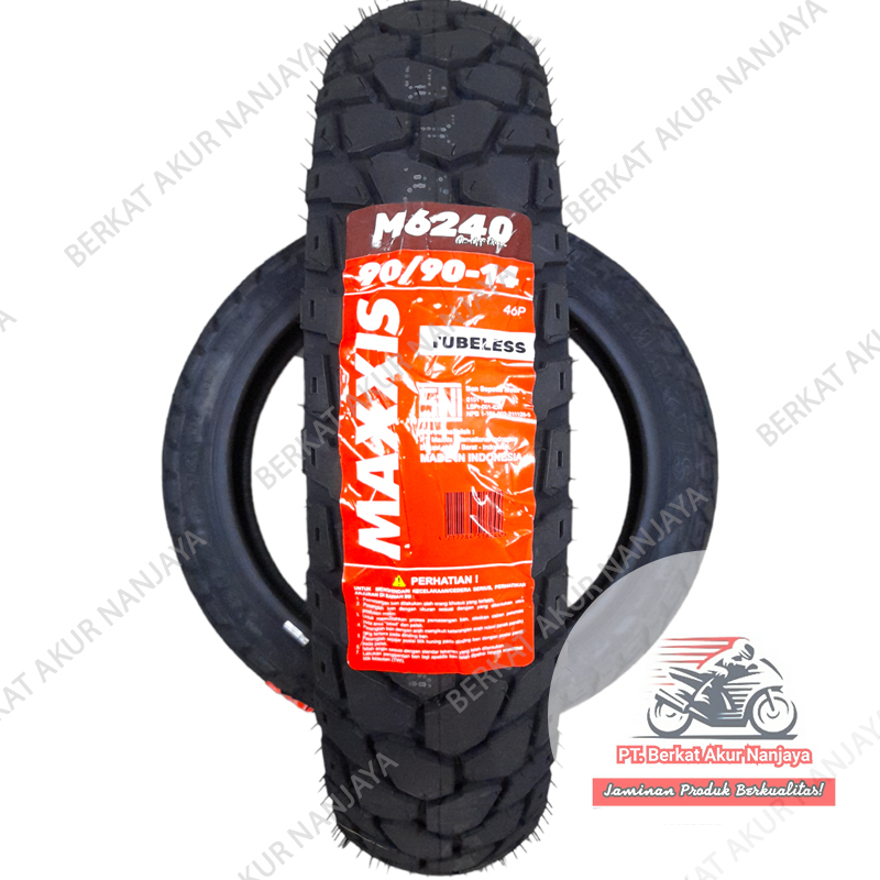 Jual Maxxis M6240 90/90-14 Ban Matic Tubeless BONUS Pentil | Shopee ...