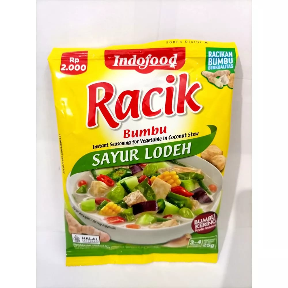 Jual BUMBU RACIK INDOFOOD SAYUR LODEH 25g | Shopee Indonesia