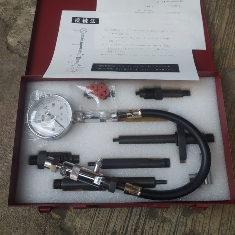 Jual Alat pengukur Tekanan Diesel Compressor tester DS 9 NPA TOYO TECH ...