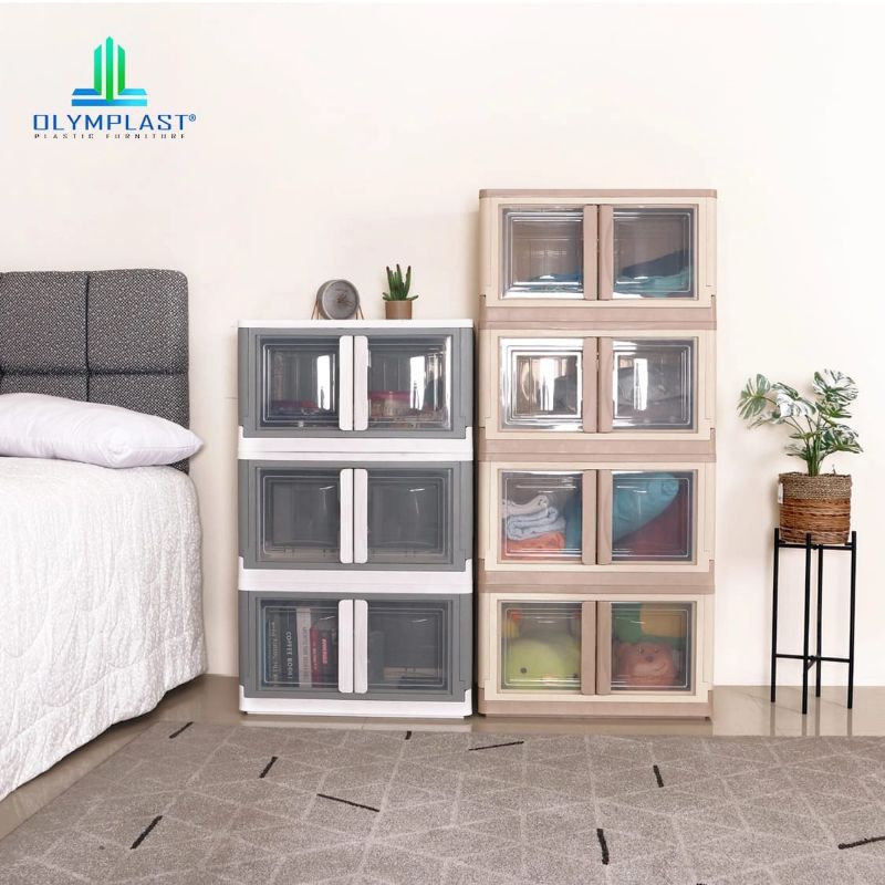 Jual Olymplast Folding Storage-Tempat baju Tempat boneka Box Serbaguna ...