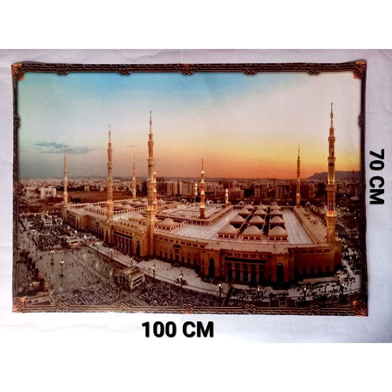 Jual POSTER MASJID NABAWI MADINAH UKURAN JUMBO | Shopee Indonesia