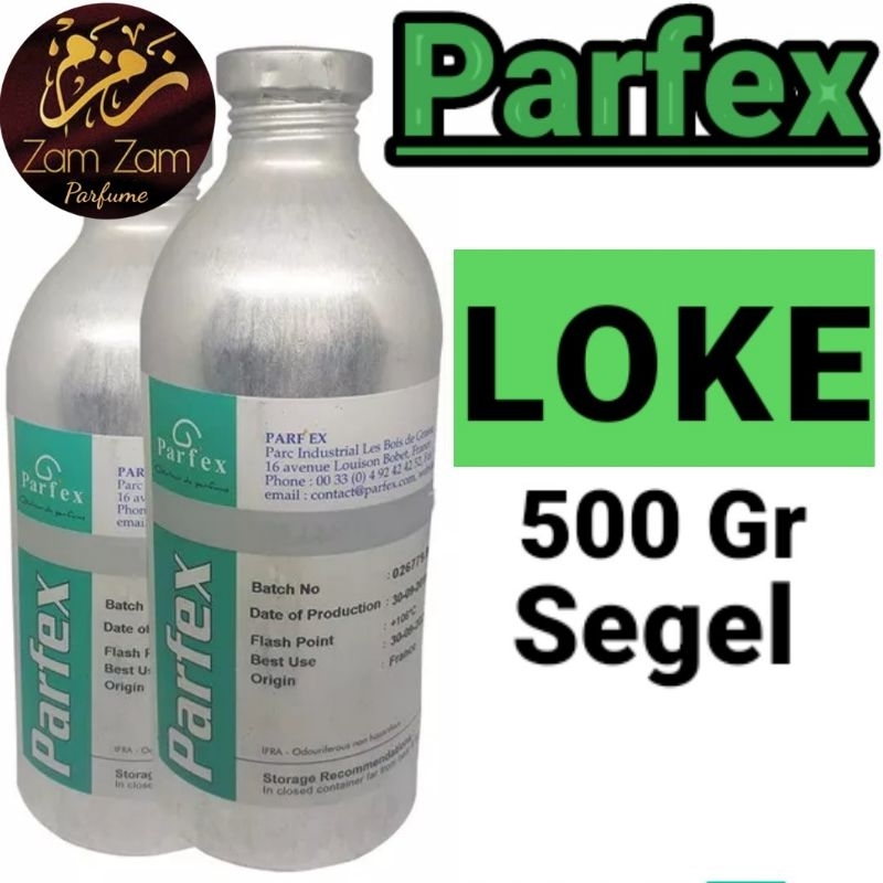 Jual LOKE BY PARFEX 500 GR SEGEL BIBIT PARFUM ORIGINAL | Shopee Indonesia