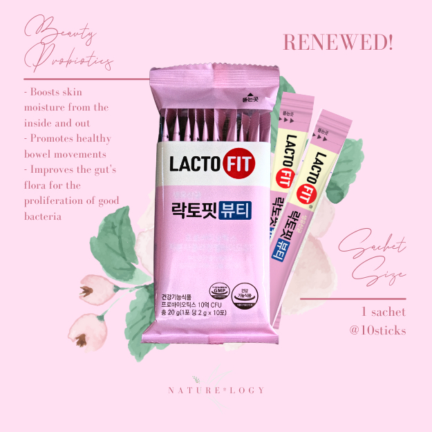 Jual LACTO-FIT Probiotics Beauty 1SACHET @10sticks (Korea LACTOFIT ...