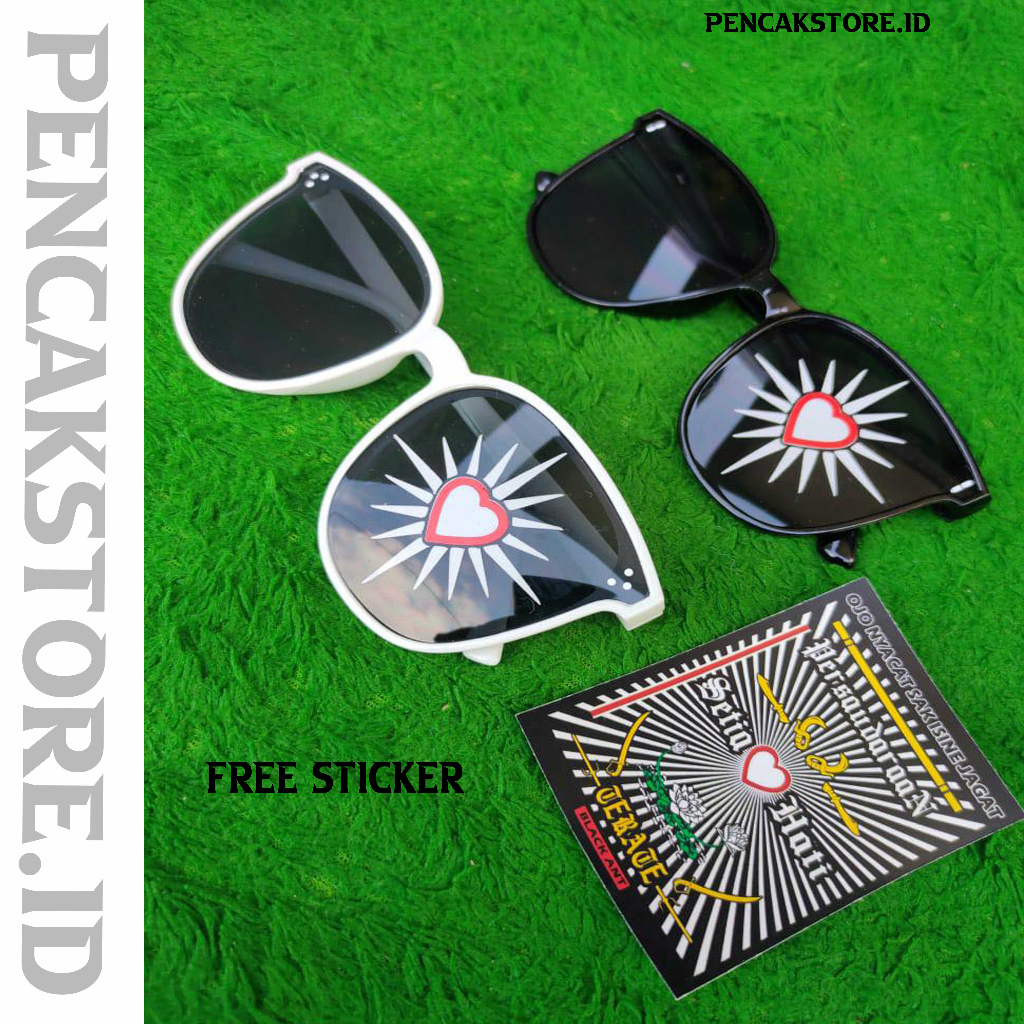 Jual KACA MATA PSHT PREMIUM KEREN VIRAL KACAMATA STICKER PSHT | Shopee ...