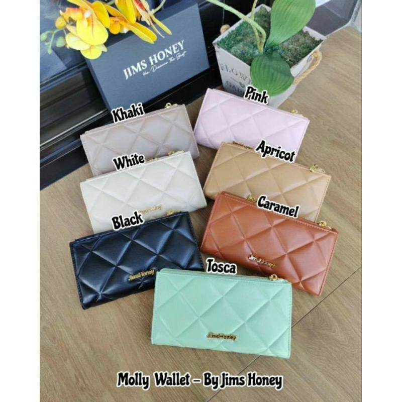 Jual Dompet Wanita Cantik Terlaris Jims Honey - Eillen Wallet dan Molly Wallet | Shopee Indonesia