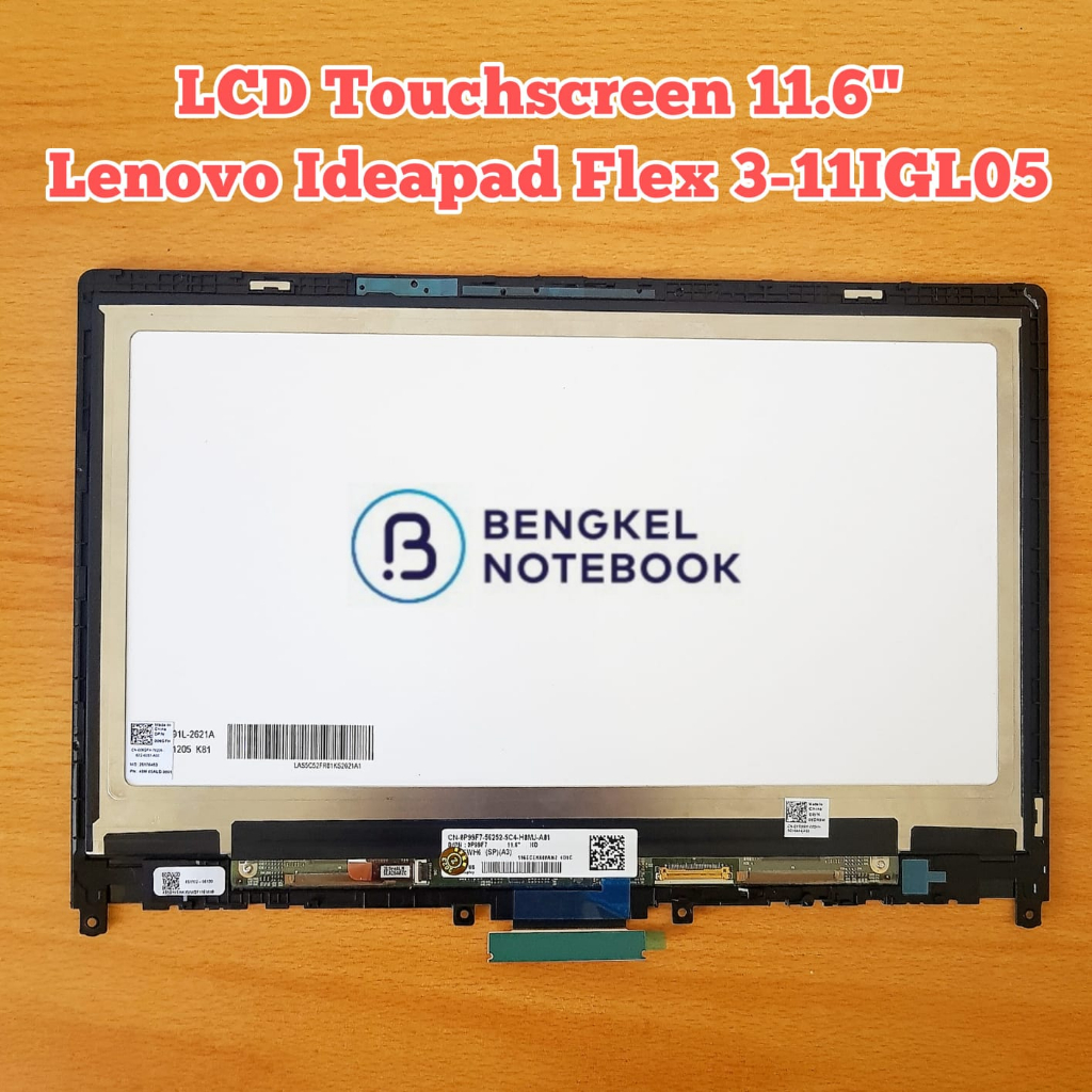 Jual LCD Touchscreen 11.6” Lenovo Ideapad Flex 3-11IGL05 Flex 3-11ADA05 82BB 82B2 ST50X86135 ...