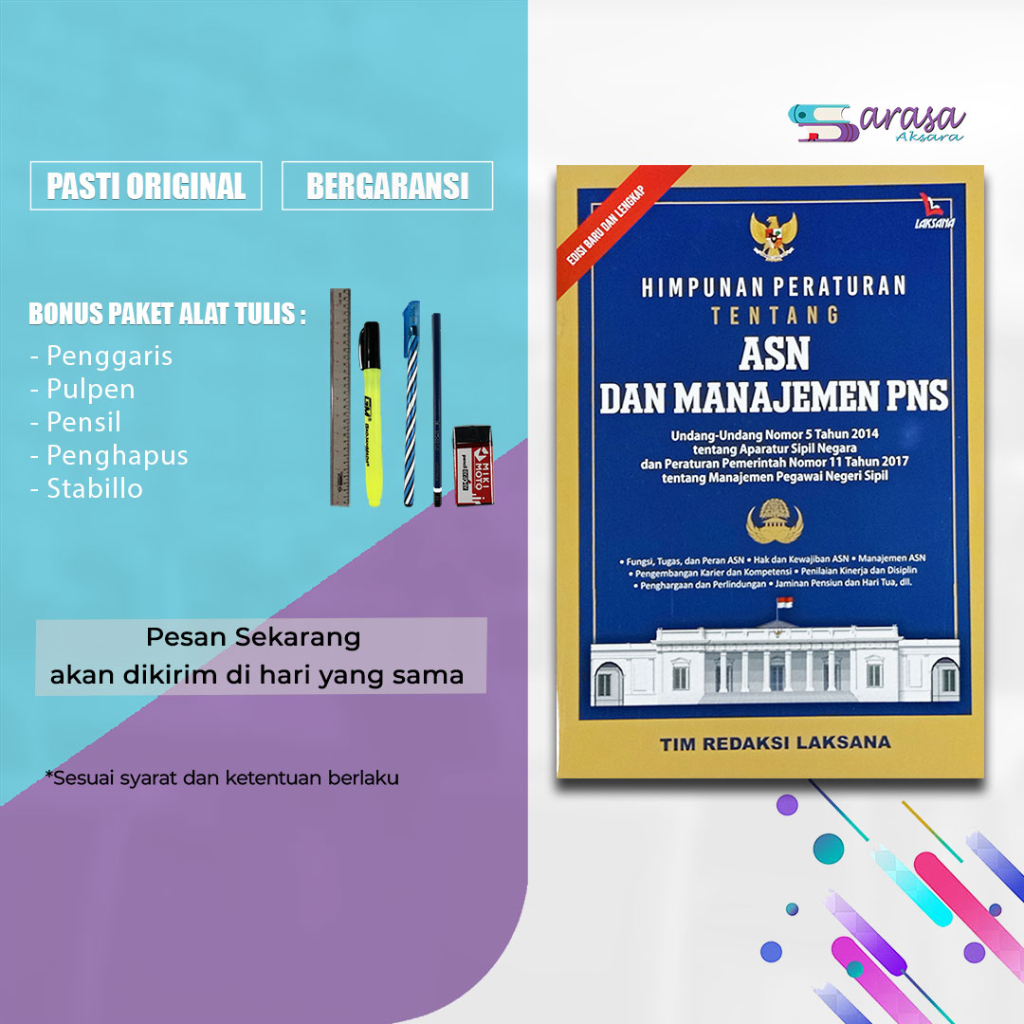 Jual Buku Undang-undang : Himpunan Peraturan Tentang ASN dan Manajemen ... Jual Buku Undang-undang : Himpunan Peraturan Tentang ASN dan Manajemen ...