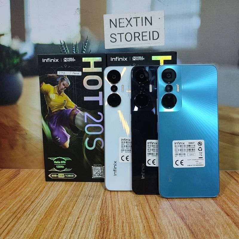 Jual INFINIX HOT 20S 8/128 SECOND FULLSET | Shopee Indonesia