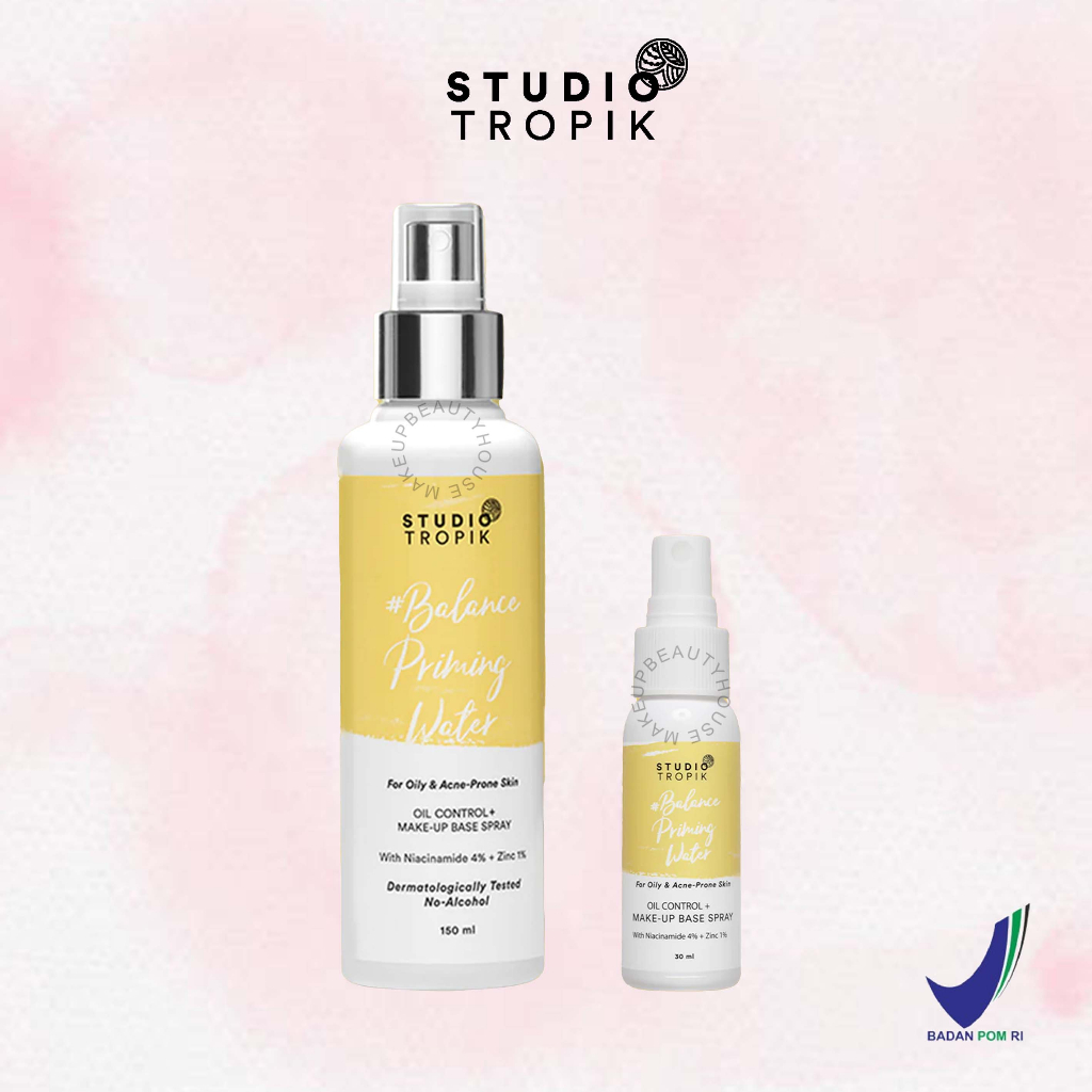 Jual STUDIO TROPIK Balance Priming Water 30ml / 150ml | Shopee Indonesia