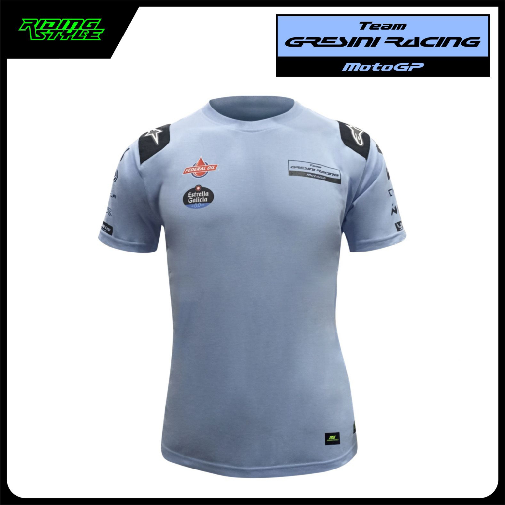 Jual T-Shirt Official Merchandise Team Gresini MotoGP 2023 | T-shirt ...