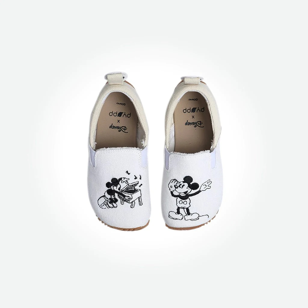 Jual Sepatu Anak Pyopp x Disney Heritage Barefoot Shoes Mickey Mouse ...