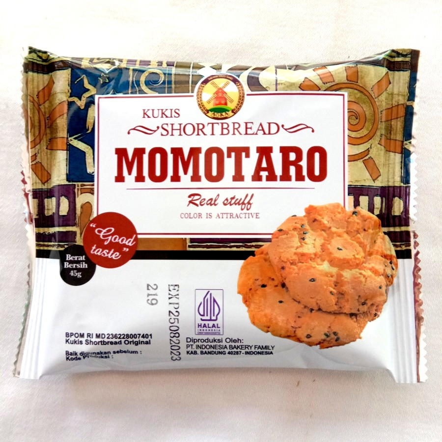 Jual Roti Biskuit Kering AOKA Kukis Momotaro Shortbread Cookies rasa ...