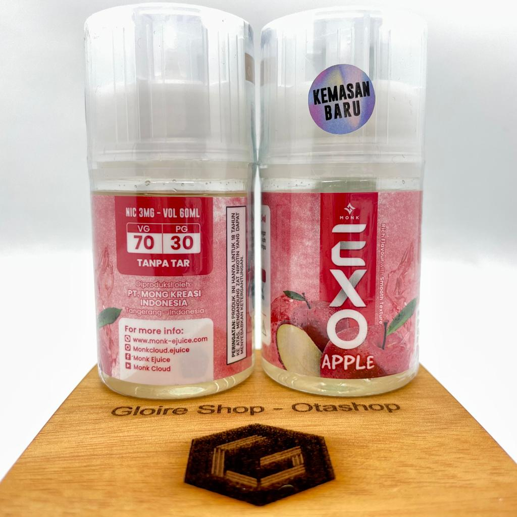 Jual Liquid Exo APPLE 60ML By Monk Vape Vapor Premium Authentic Apel ...