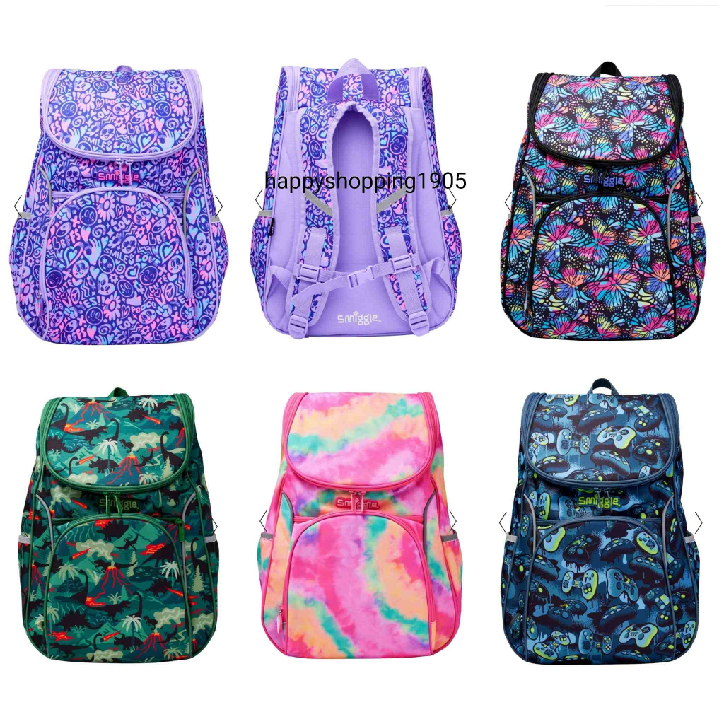 Jual SMIGGLE VIVID BACKPACK ACCESS, SMIGGLE TAS RANSEL SEKOLAH | Shopee Indonesia