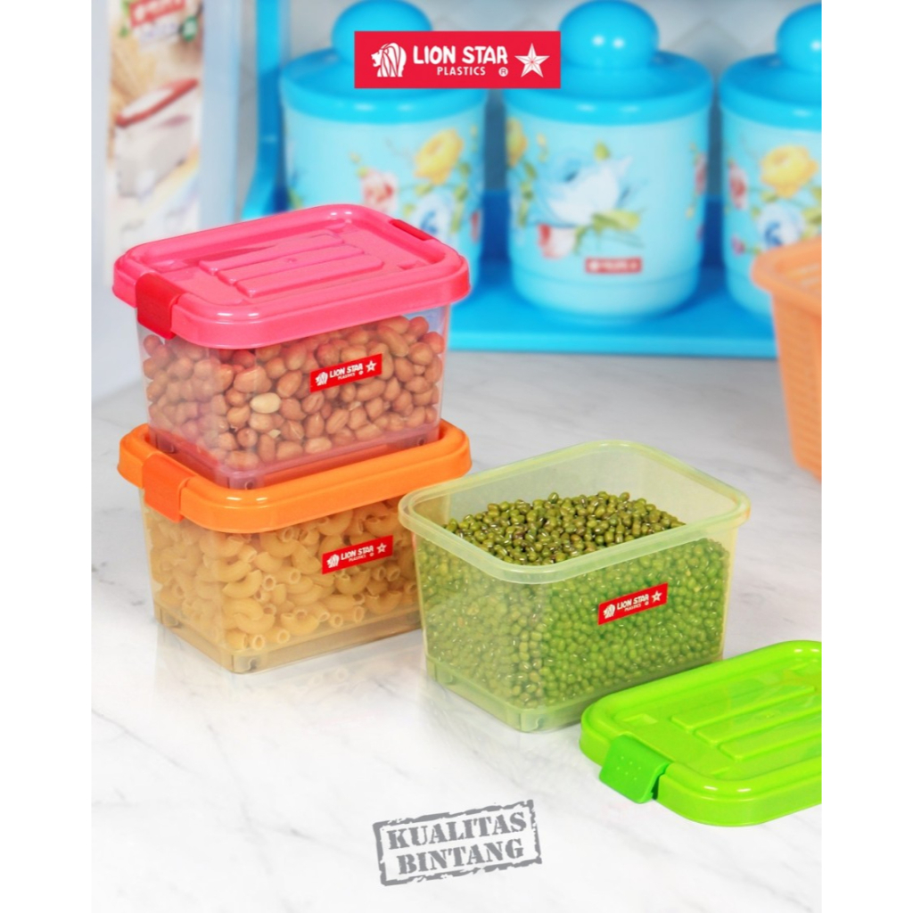 Jual LION STAR JX-8 MINI CONTAINER 01 BOX KOTAK SIMPAN KECIL TRANSPARAN ...