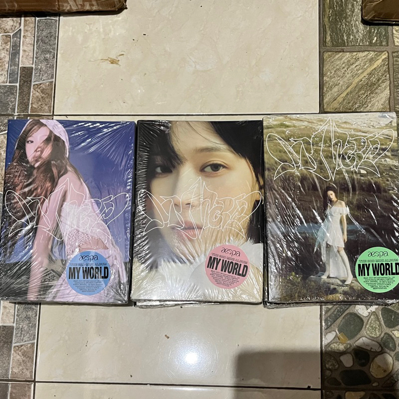 Jual Ready Stock Ina Aespa The 3rd Mini Album My World Spicy Intro