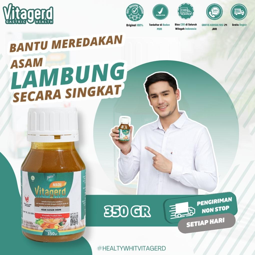 Jual Madu VITAGERD Herbal GERD dan Asam Lambung Original Asli Original ...