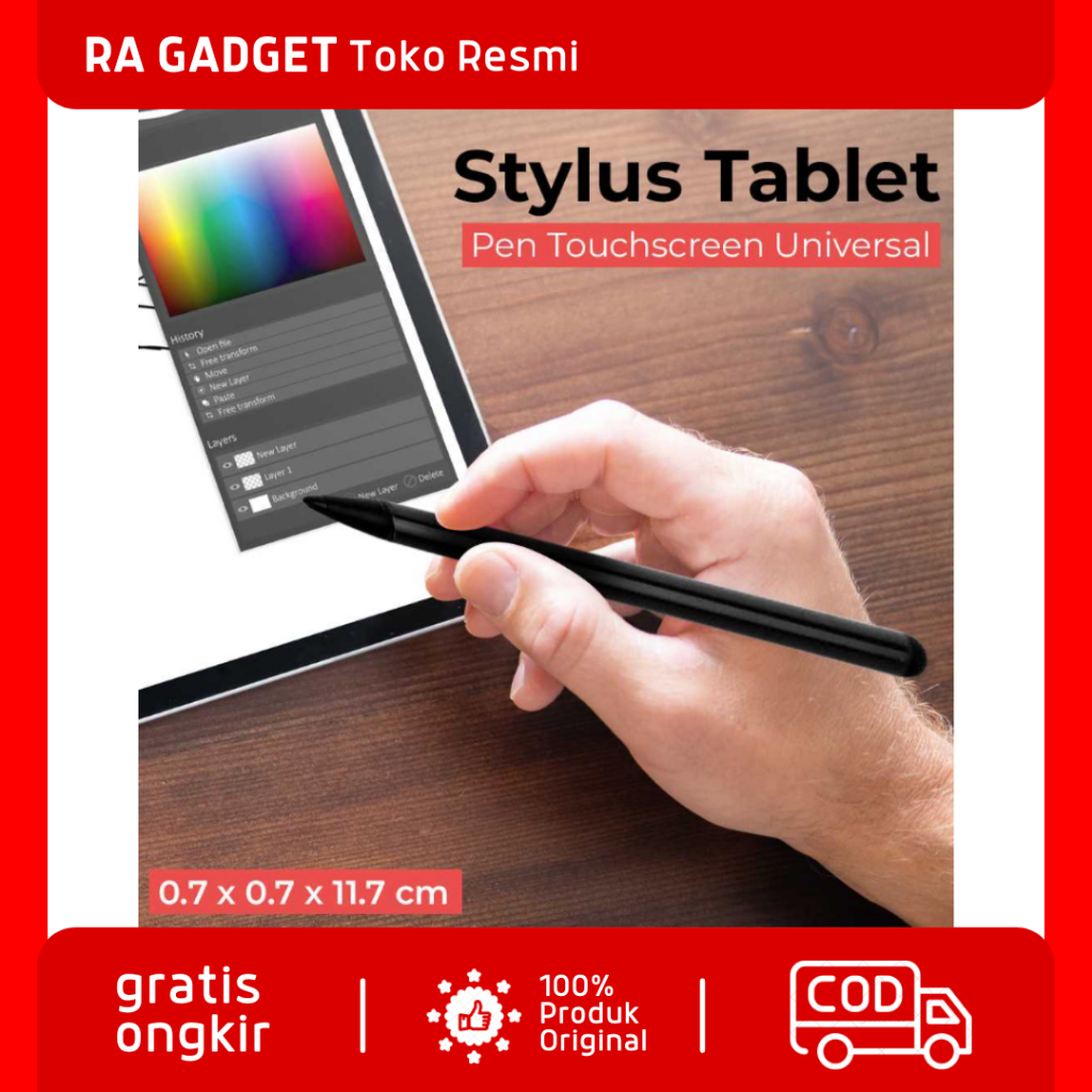 Jual Stylus Pen Tablet Android Touchscreen Universal Capacitive / Pena ...