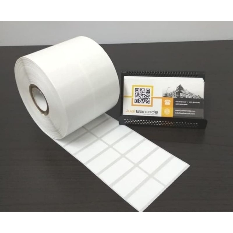 Jual Kertas Thermal Barcode 3 line 33x15 mm label harga / Resi 80 dan ...
