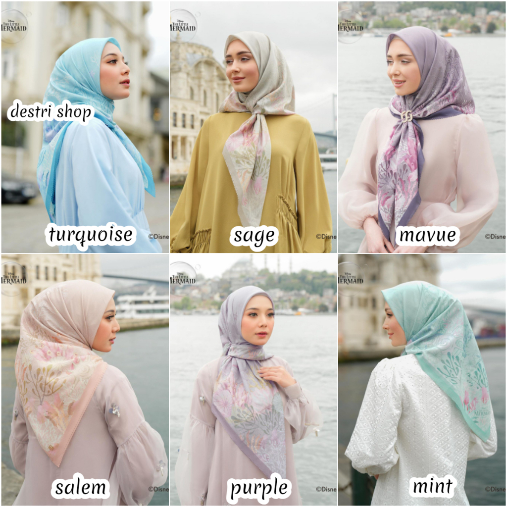 Jual Mermaid Signature Scarf Geulis Geulis.Id (SIAP KIRIM) | Shopee ...