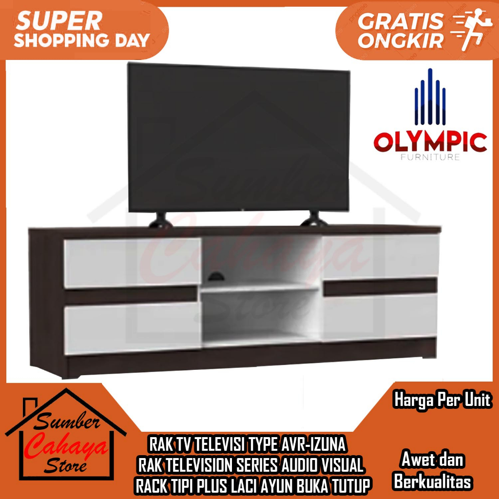 Jual [Instan] RAK TV TELEVISI TYPE AVR-IZUNA RAK TELEVISION SERIES ...