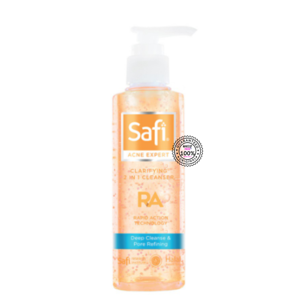 Jual Safi Acne Expert Clarifying 2in1 Cleanser Jerawat 150ml - Wajah ...