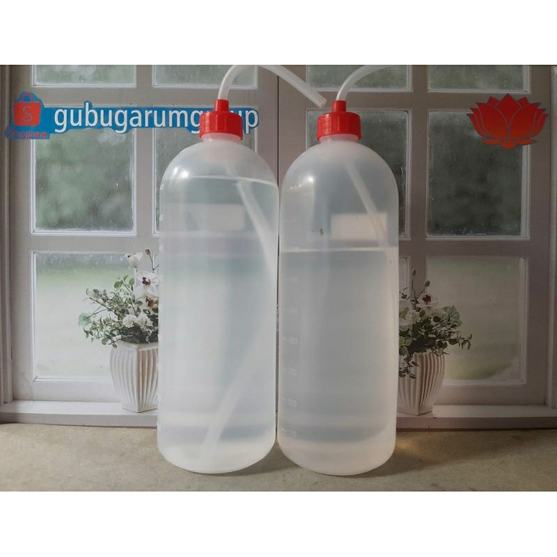 Jual Botol selang wadah absolute alkohol pelarut parfum 1L botol ...