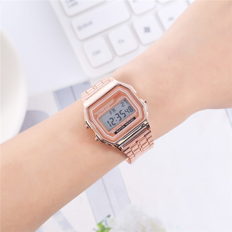 Jual C ( C75 ) JAM TANGAN KREPYAK DIGITAL DEWASA BENTUK KOTAK | Shopee ...
